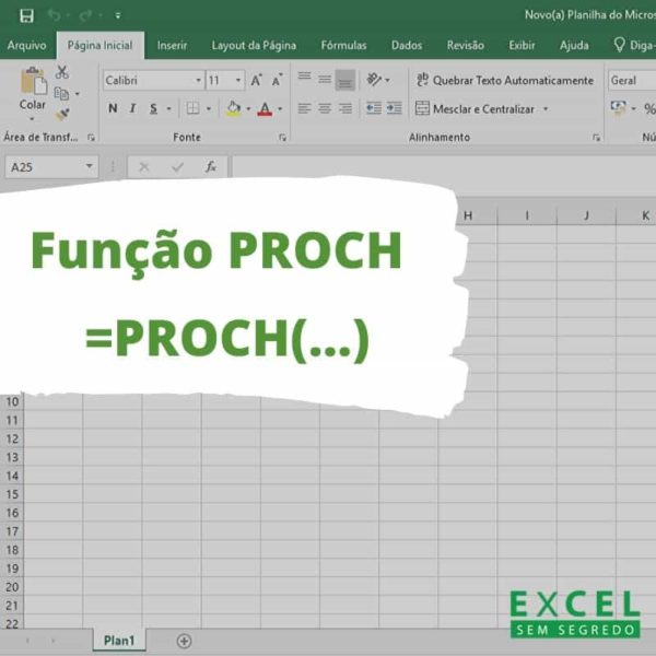 → Função PROCH no Excel - Aprenda como fazer PROCH