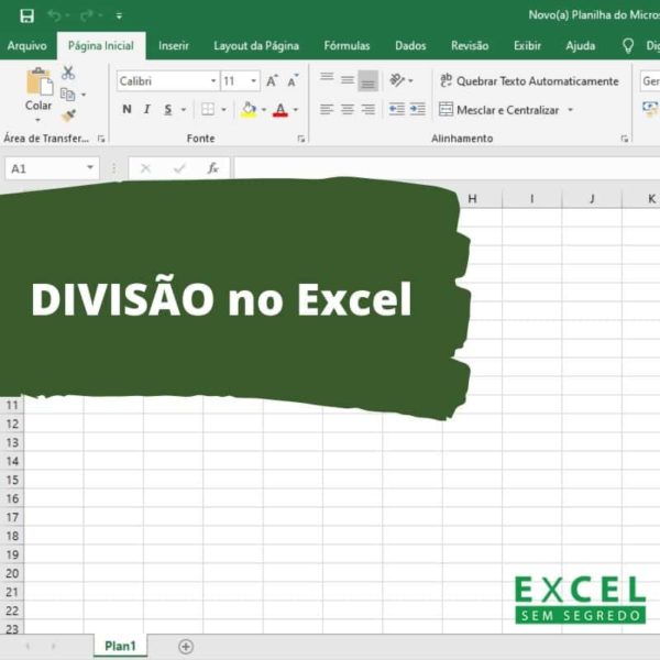 Divisão no Excel de forma simples. Aprenda Dividir no Excel!