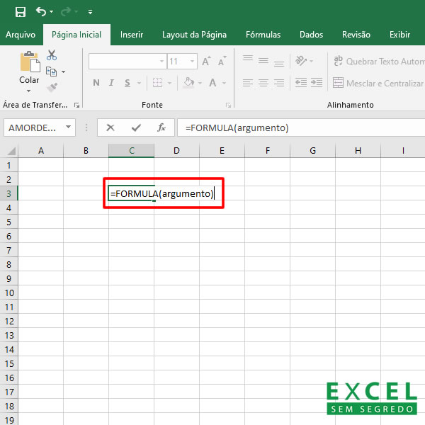 Fórmulas e Funções no Excel. Aprenda aqui